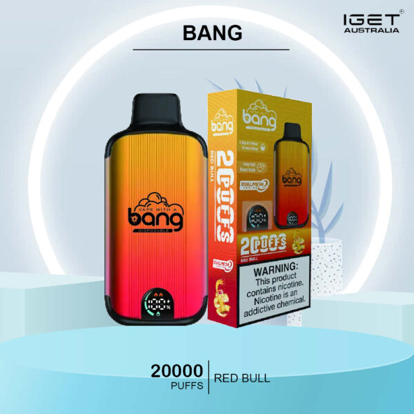 BANG - RED BULL - 20000 PUFFS | Vapes Australia